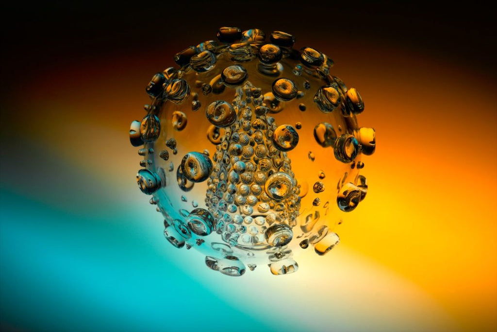 Glass Microbiology by Luke Jerram ۞ ȮRGɅNIC GEȮMETRY