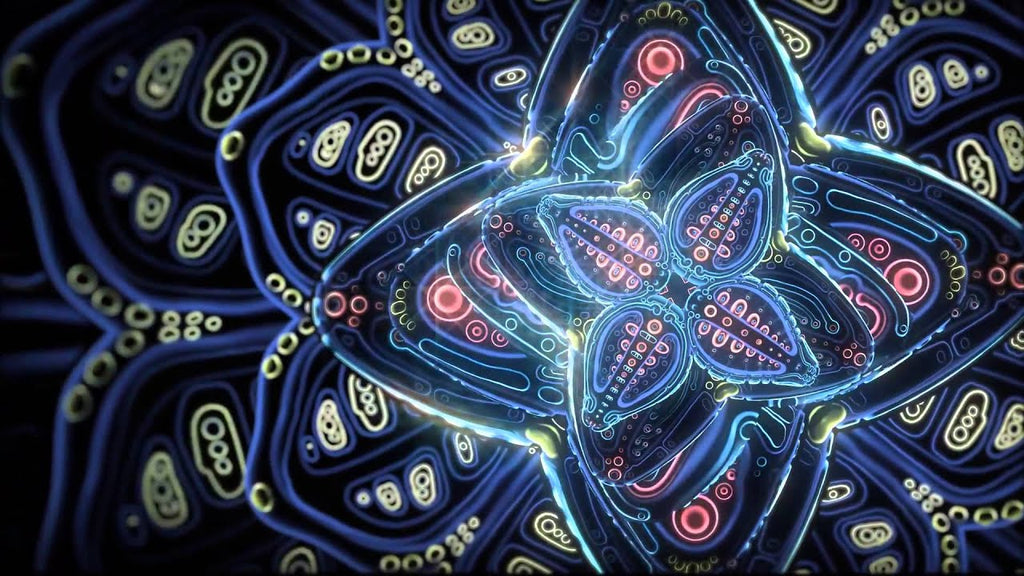 Cosmic Flower Unfolding by Ben Ridgway ۞ ȮRGɅNIC GEȮMETRY